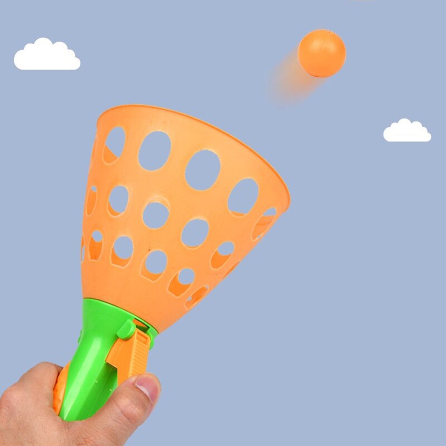 8079 Catapult Butt Ball Toy widely used by kids and — DeoDap