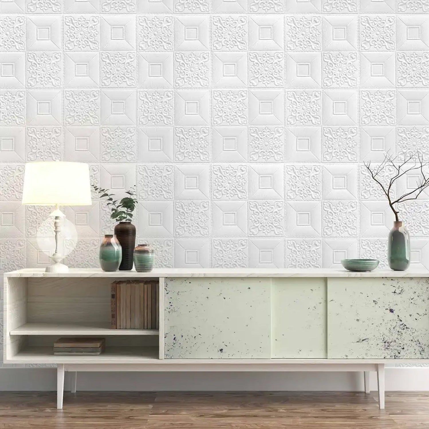 9276 Wallpaper 3D Foam Wallpaper Sticker Panels I — DeoDap