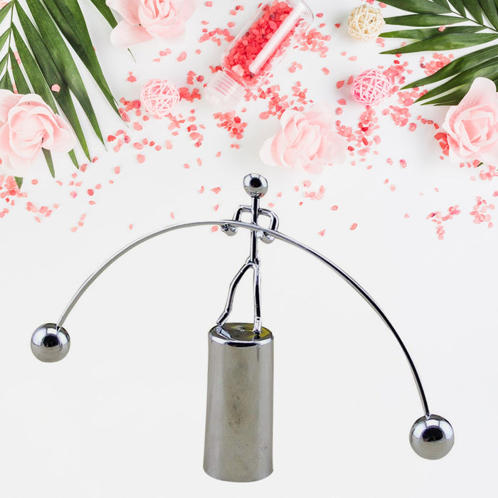 7875 Mini Steel Balance Toy, Decoration Pendulum Newton Cradle Balance ...
