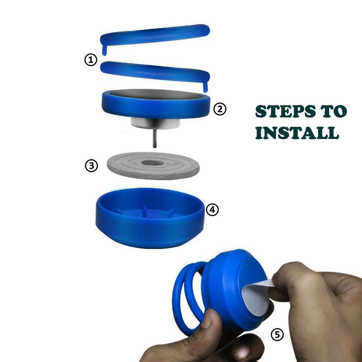 6319 Solar Power Car Aroma Diffuser 360°Double Ring — DeoDap