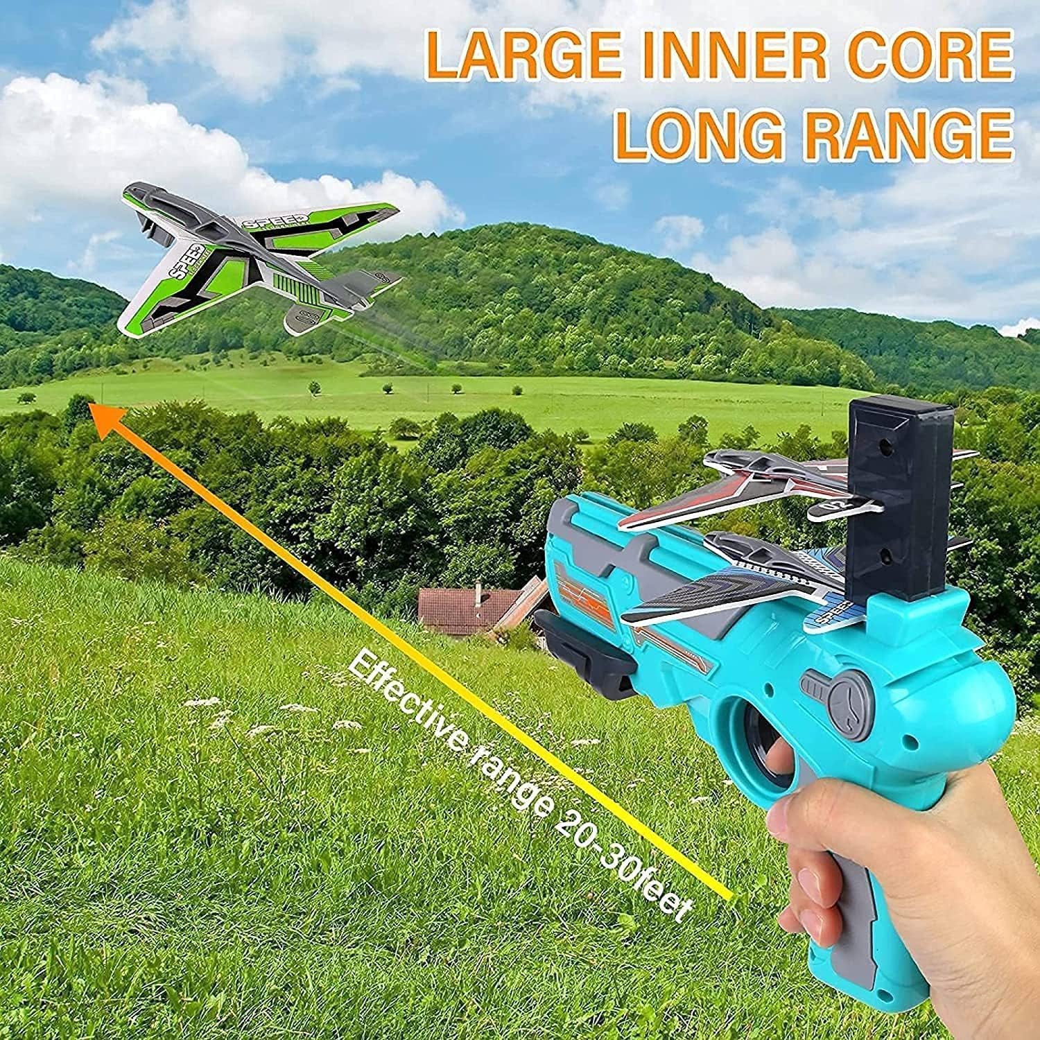Buy Airplane Game Launcher Gun Toy for Kids
