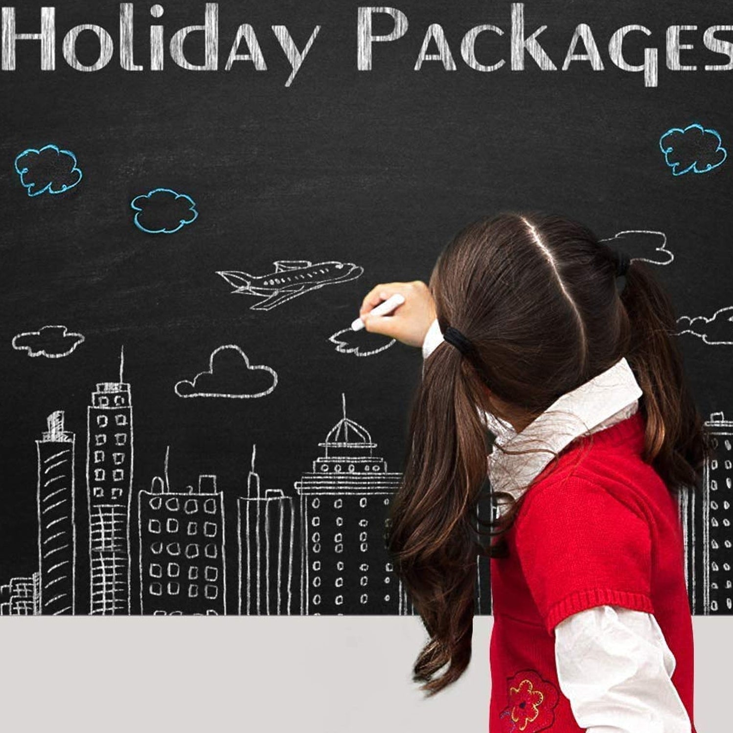 4038 Blackboard Erasable Wall Sticker Chalkboard Sticker — DeoDap