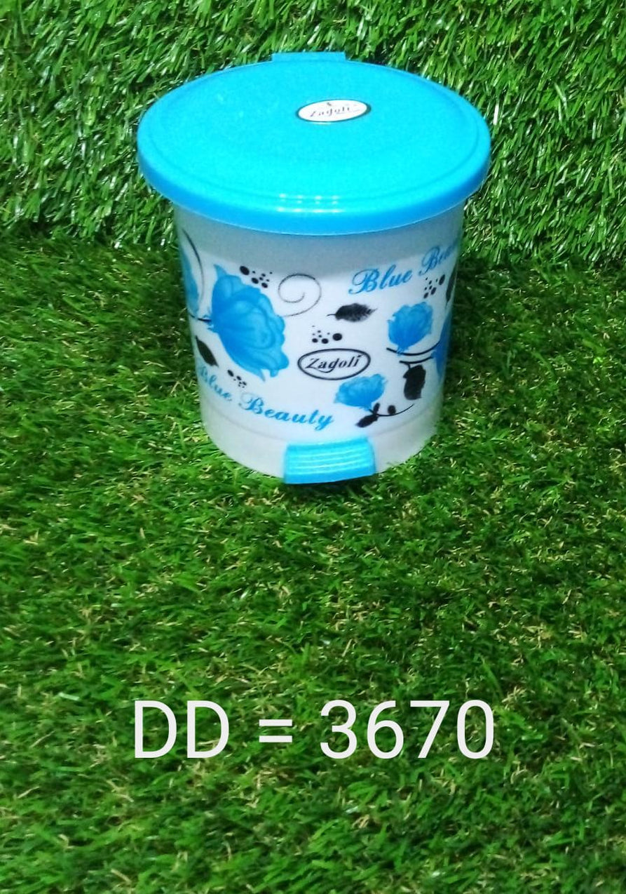 3670 Plastic Pedal Dustbin/Desk Dustbin - DeoDap
