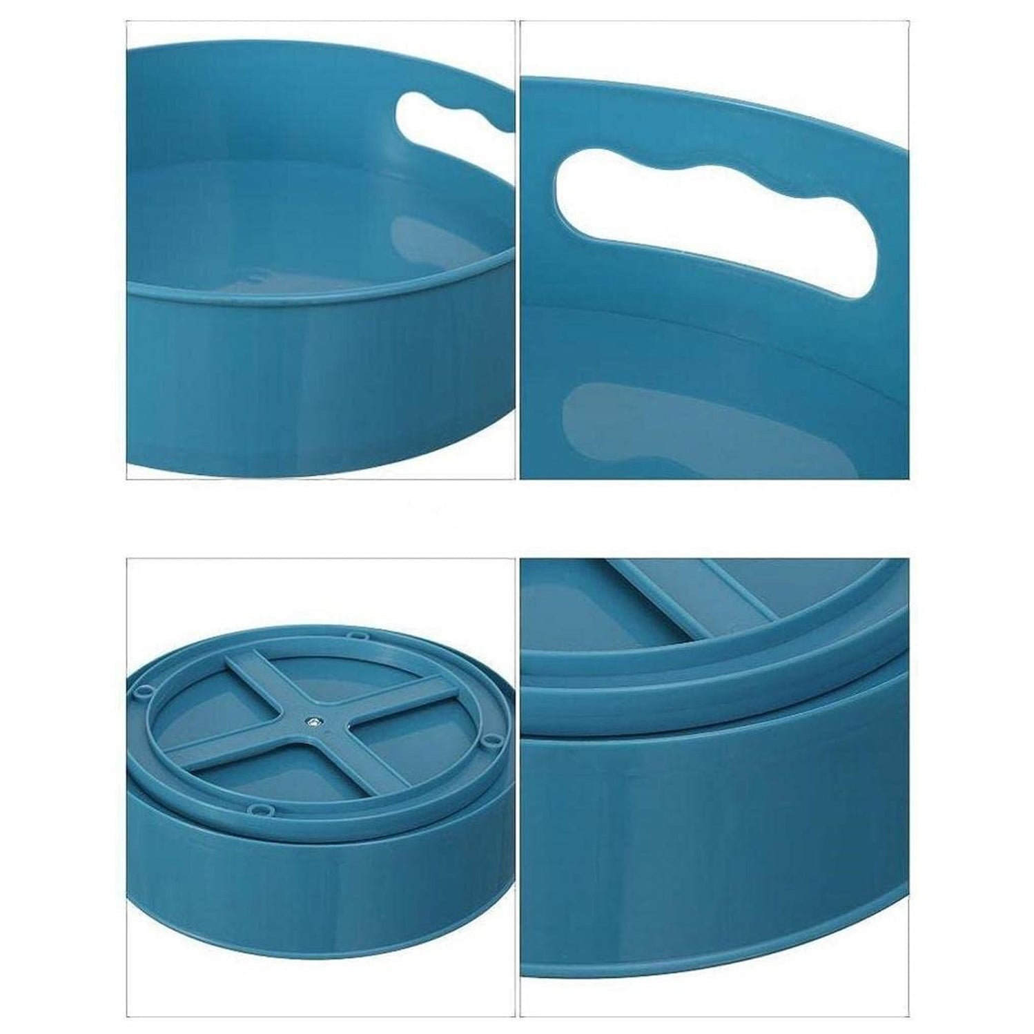 2939 360 Degree Rotating Kitchen Organizer Trolley For Storage / Revol ...