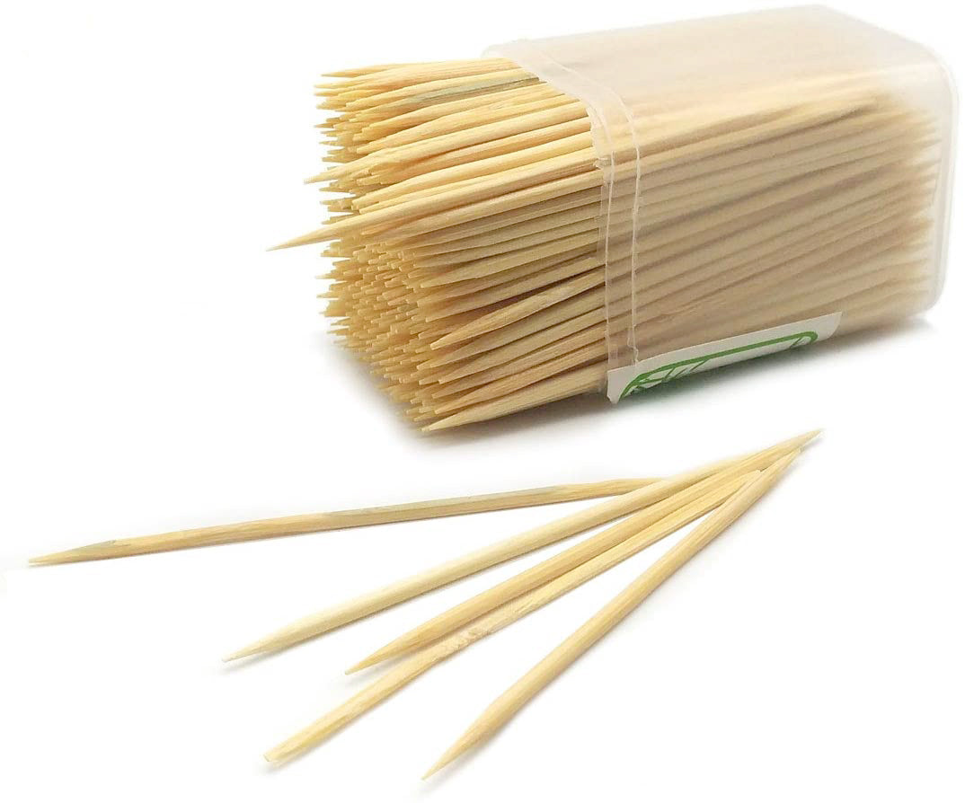 Wooden Toothpicks With Dispenser Box With Superior Quality — DeoDap