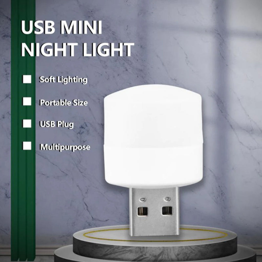 6293 USB LED LAMP Night Light, Plug in Small Led Nightlight — DeoDap