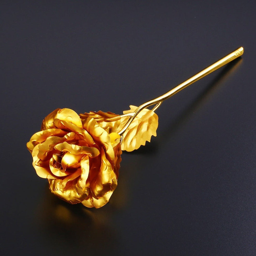 Order Pretty Golden Rose for Office & Special Gifts