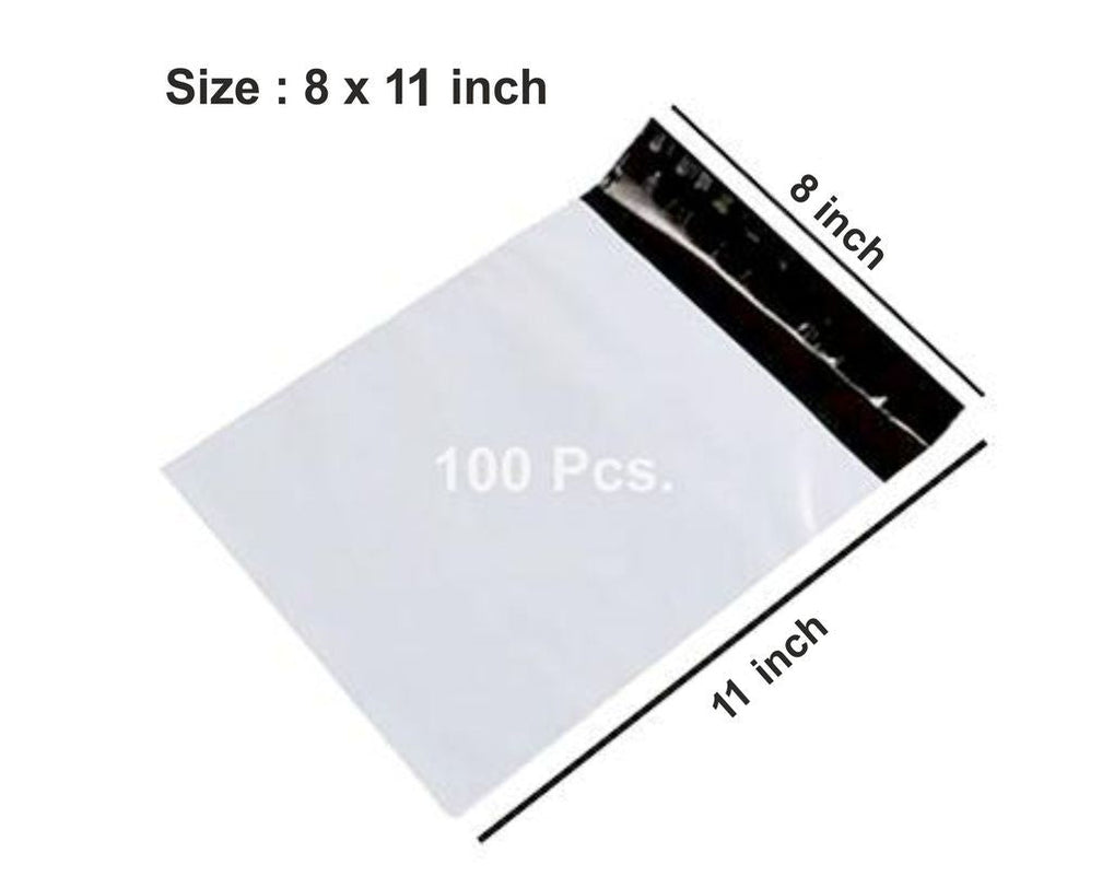 Tamper Proof Polybag Pouches Cover for Shipping Packing (Size 8x11 ...