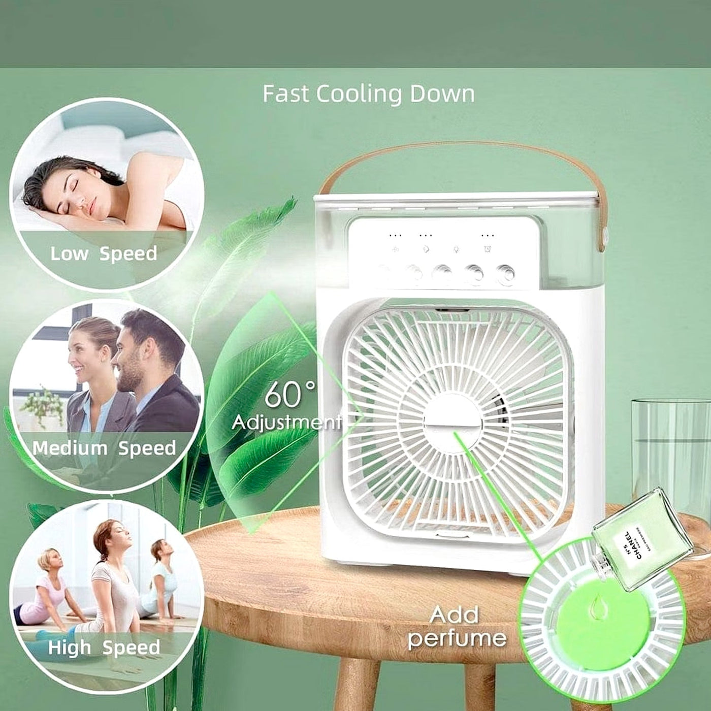 Purchase Portable Air Conditioner Fan | DeoDap