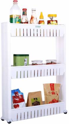 2173 Multipurpose 3 Layer Slim Side Space Saving Storage — DeoDap